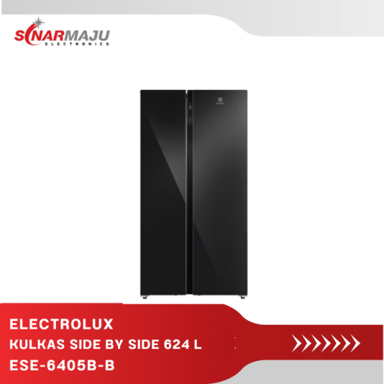 Kulkas Side By Side Electrolux 624 Liter ESE-6405B-B